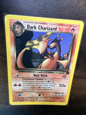Pokémon TCG Dark Charizard Team Rocket 21/82 Regular Unlimited Rare | eBay
