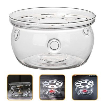 Glass Teapot Warmer Tea Light Holder Diffuser Kitchen Kettle ...