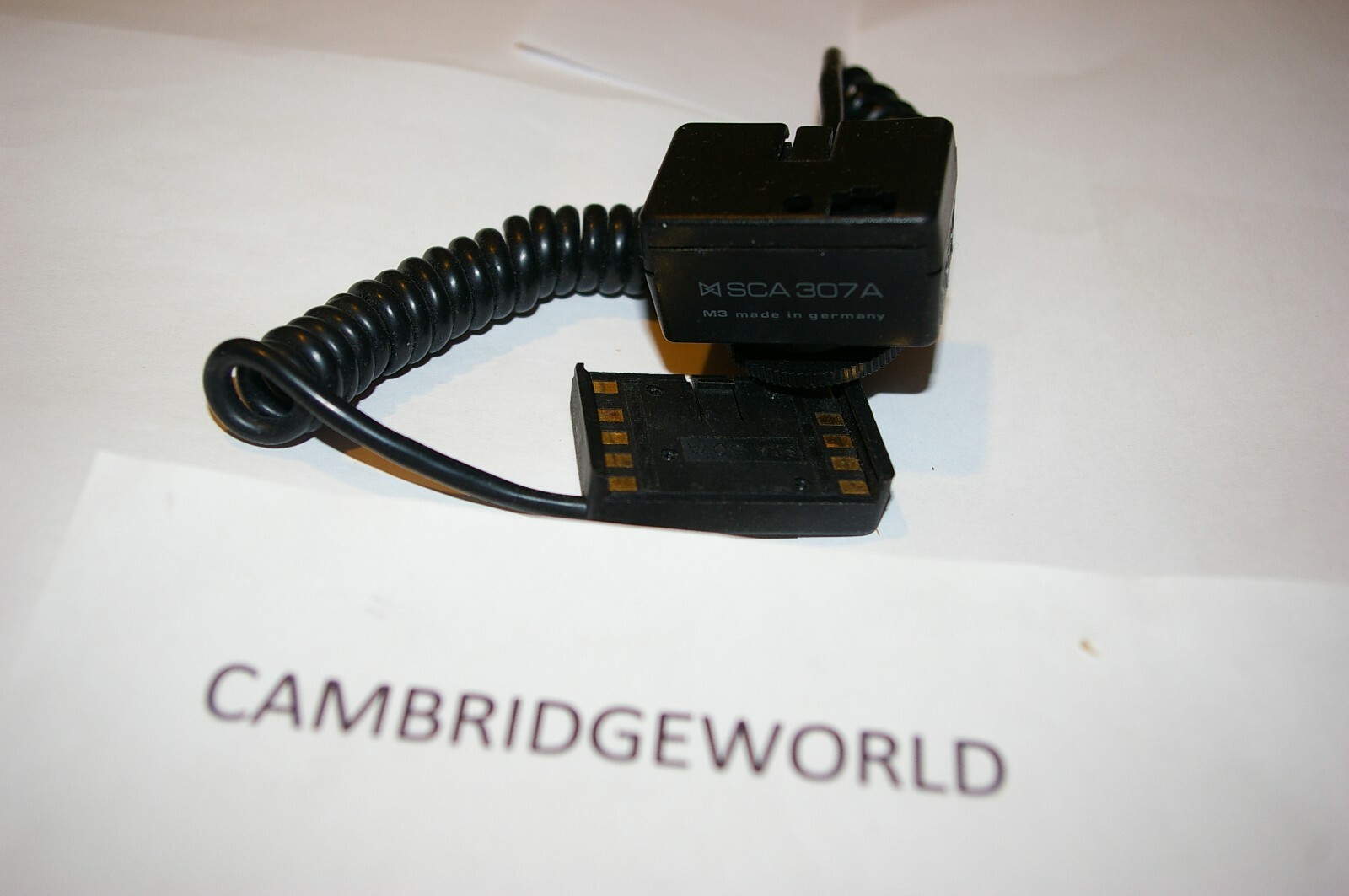 Metz SCA 307A module extension NEW Cord SCA 300 Series Flashes CAT..No ...