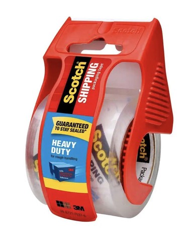 New Scotch Brand Heavy Duty Shipping Tape 2" Wide x 22.2 Yards Long ...