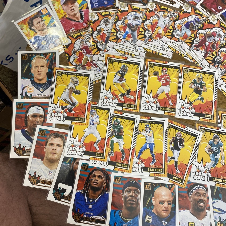 NFL Trading Card Lot - 93 Gridiron Kings, Bomb Squad, AAPros - 29 ...