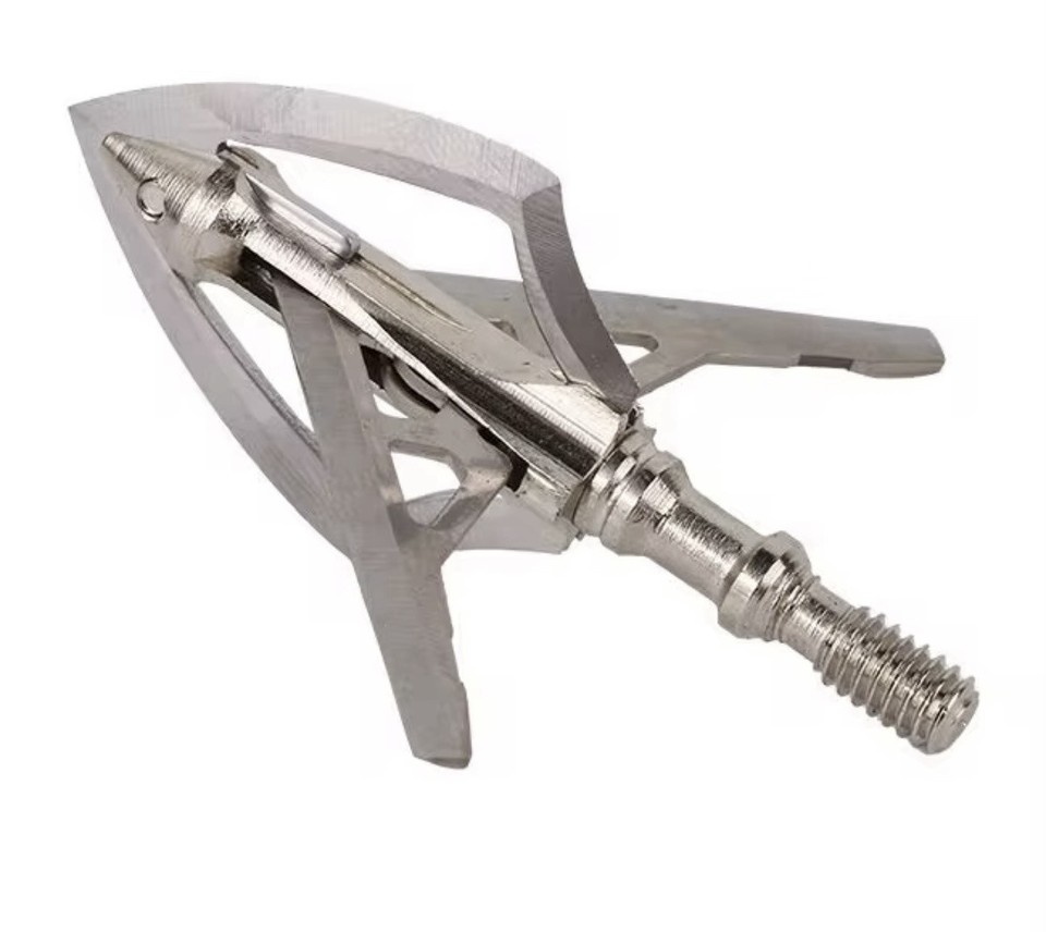 razorback 100 Grain 3 Blade Broad Heads | eBay