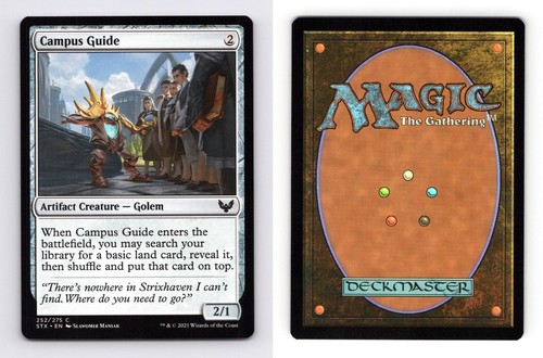 Campus Guide #252/275 MTG Strixhaven Common 2021 TCG Card | eBay