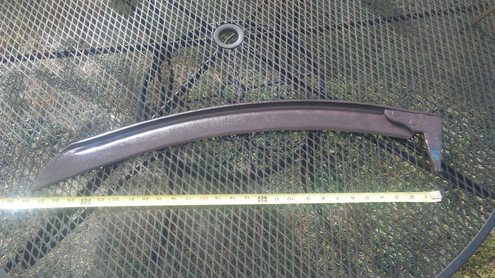 Vintage Large Scythe Blade Farm Tool Thick Heavy Blade | eBay