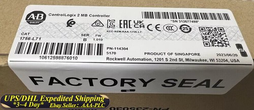 Allen-Bradley 1756-L71 Ser B ControlLogix 2MB Controller PLC 1756L71 | eBay