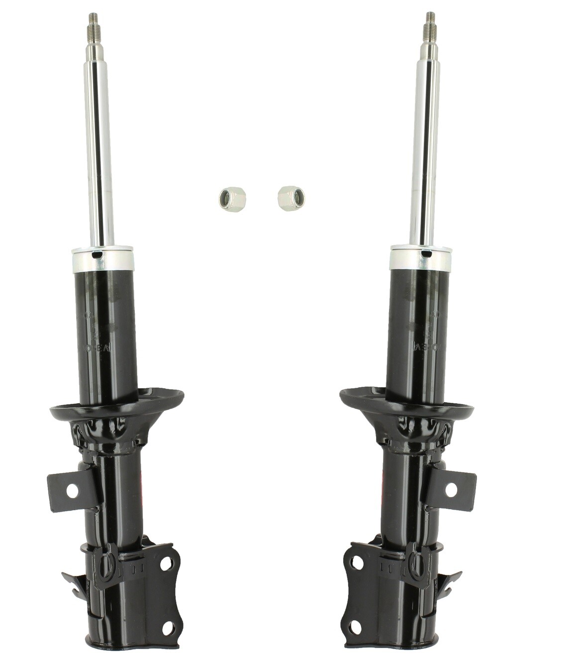 Pair Set of Front Left & Right KYB Excel-G Struts For Kia Rio 2001 To ...