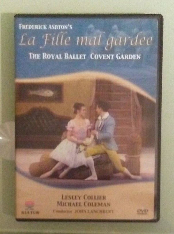 the royal ballet LA FILLE MAL GARDEE lesley collier / jon lanchbery DVD ...