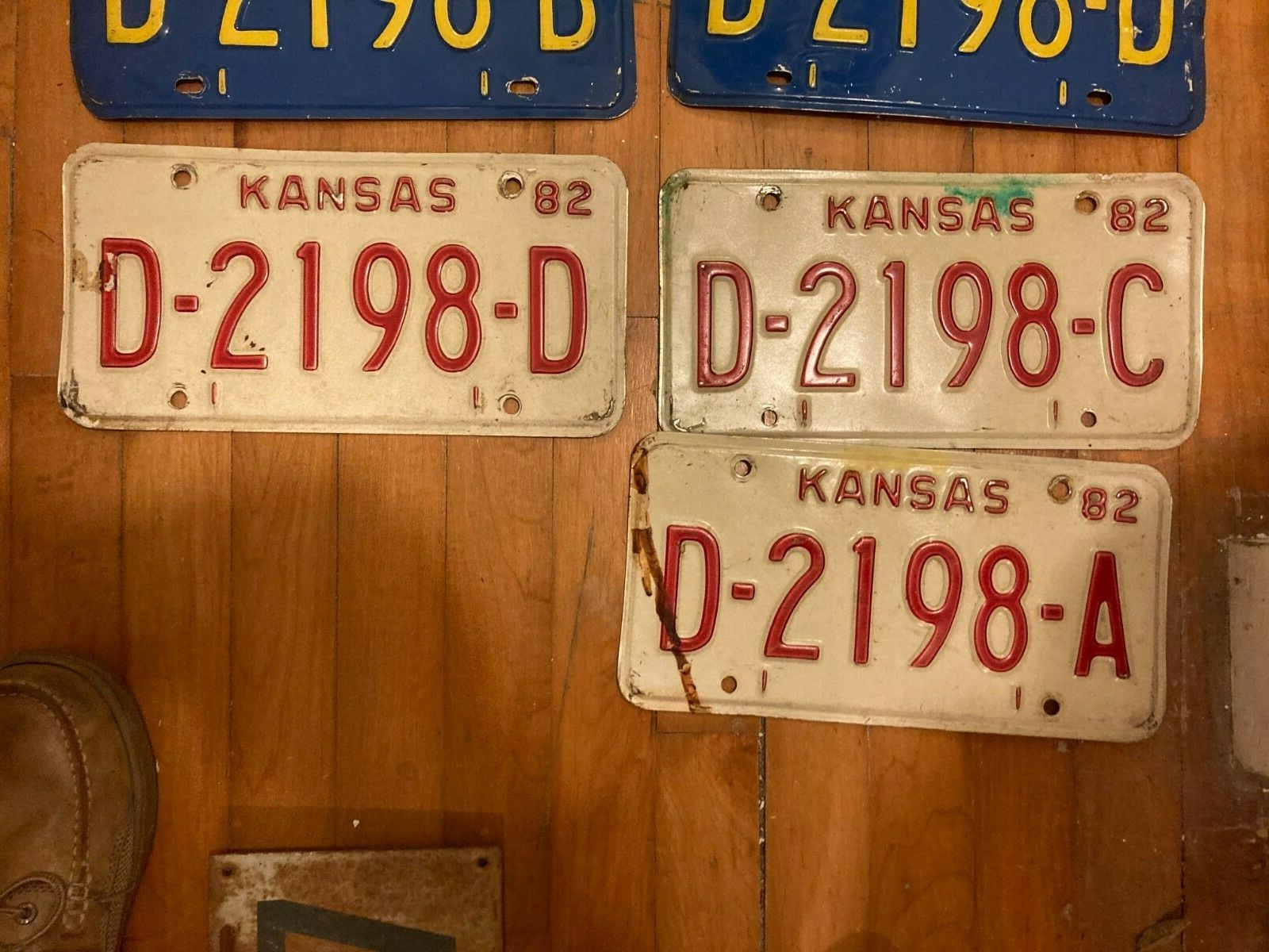 American Vintage 1976-1982 KANSAS License Plates $50.00 | eBay