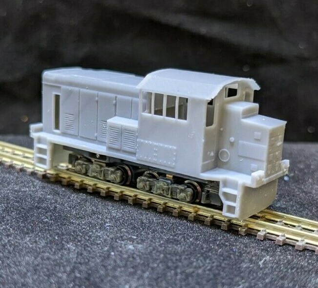 Nn3 1:160 Freelance Diesel locomotive Switcher For Rokuhan Shorty 6.5mm ...