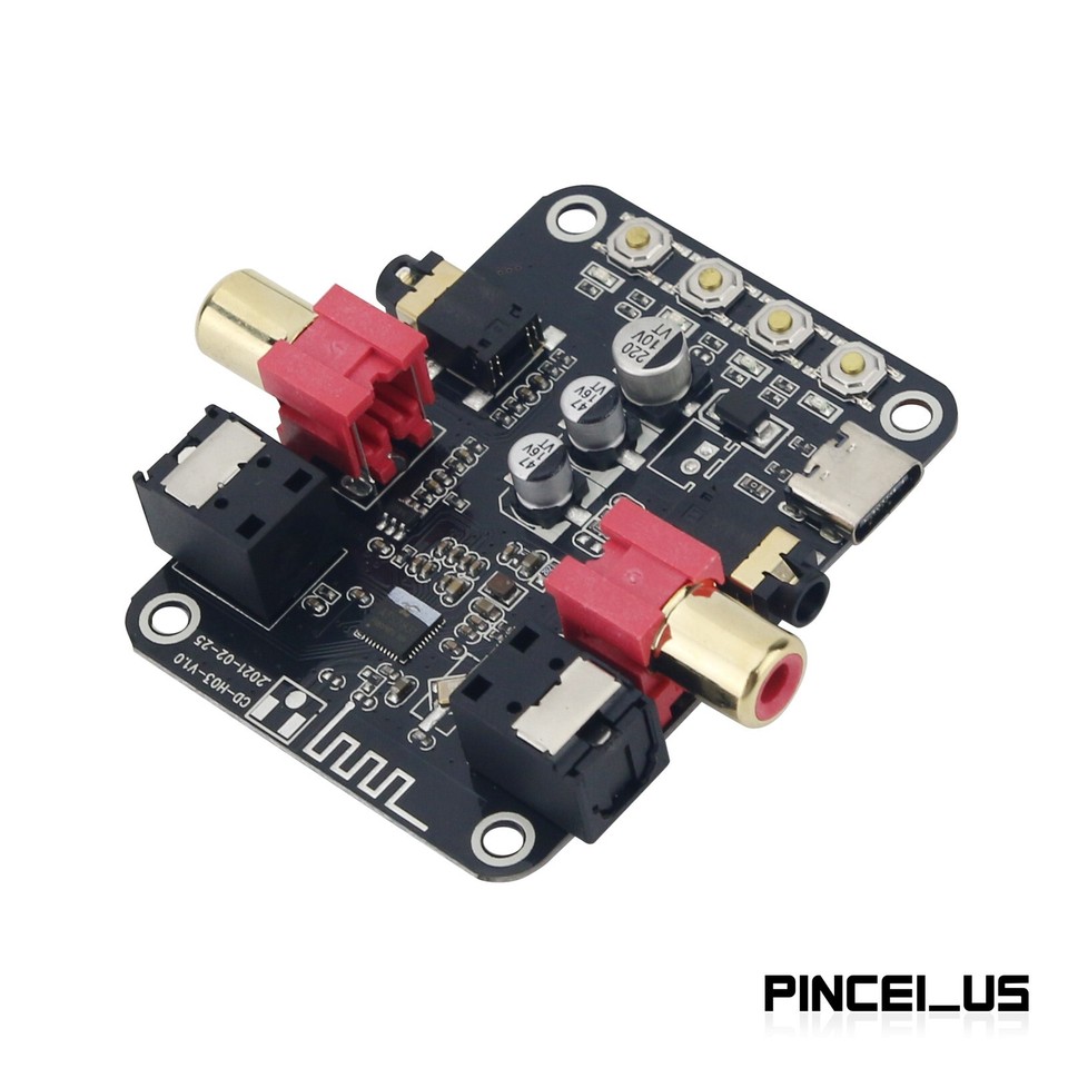 HCD03 Lossless 2-In-1 Bluetooth 5.0 Transmitter Receiver Board RX TX ...