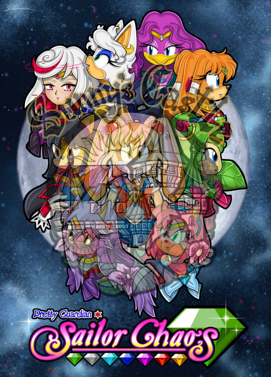 Sonic X Sailor Moon Over