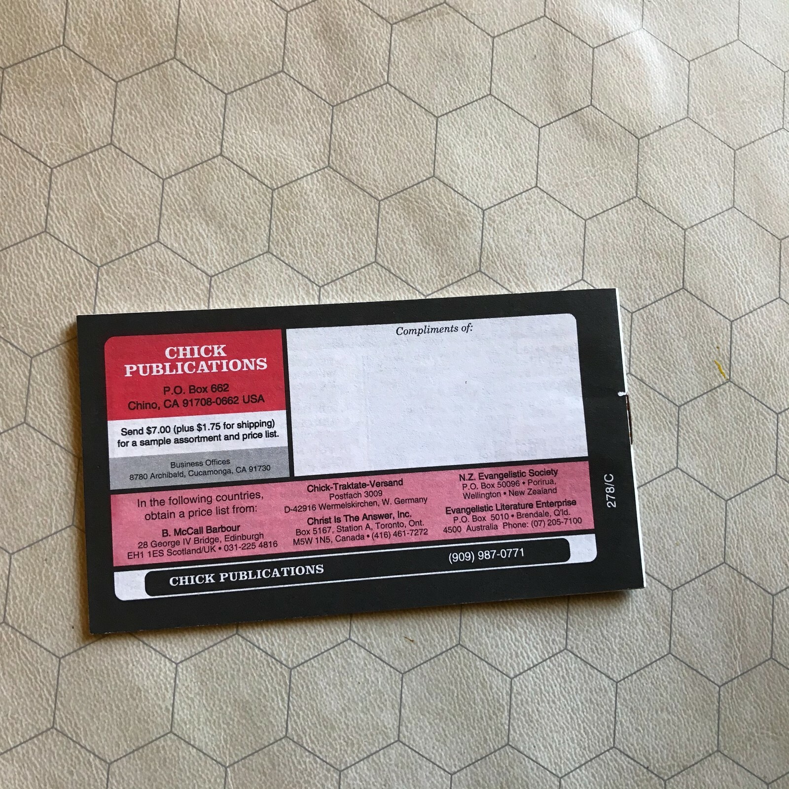 Vintage Jack T. Chick Tract Sin Busters Jack Chick Publications 1991 ...