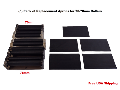 78mm Cigarette Rolling Machine Aprons 5 Sleeve Replacement Covers for ...