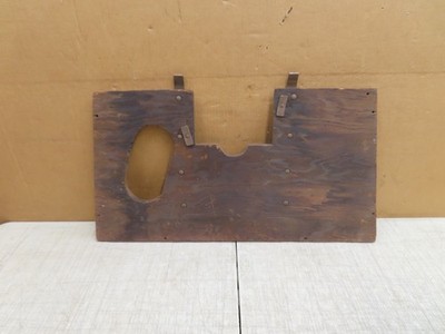 VTG MODEL A FORD TUDOR? FLOORBOARD PLATE WOOD PLYWOOD W ORIGINAL ...