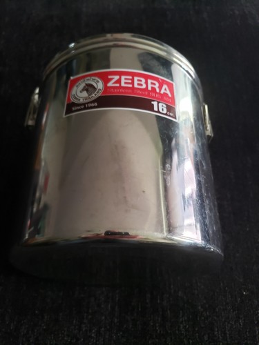 Zebra Billy Can Loop Handle Pot 16cm Stainless Steel Car Camping Kit | eBay