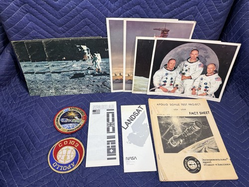 Vintage NASA Apollo-Soyuz Test Project Fact Sheet 1974 USA-USSR ...