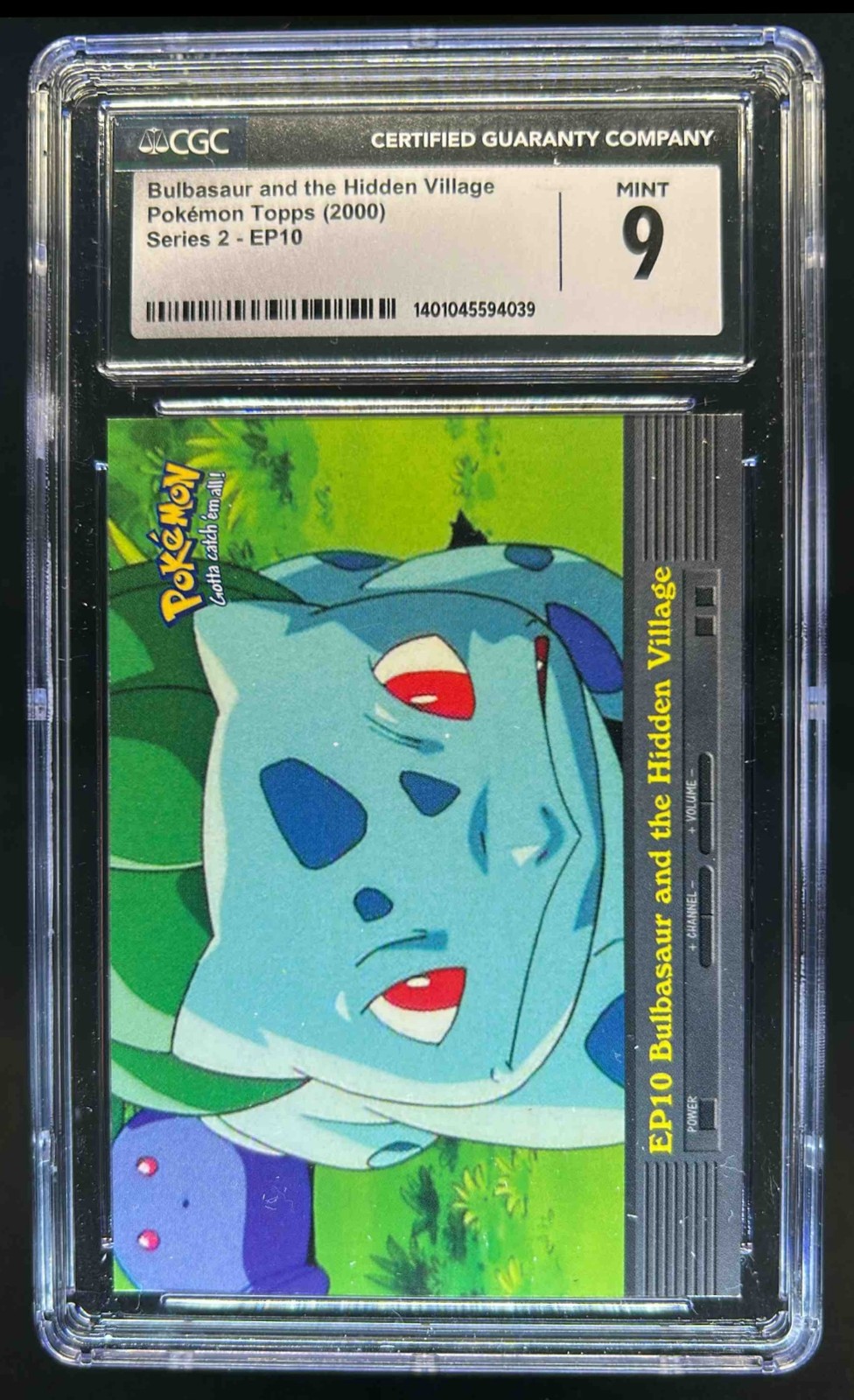 2000 Topps Pokemon TV Animation Bulbasaur and the Hidden Village #EP10 ...