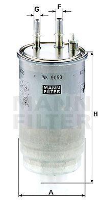 MANN-FILTER Filtro carburante WK 9053 z | eBay