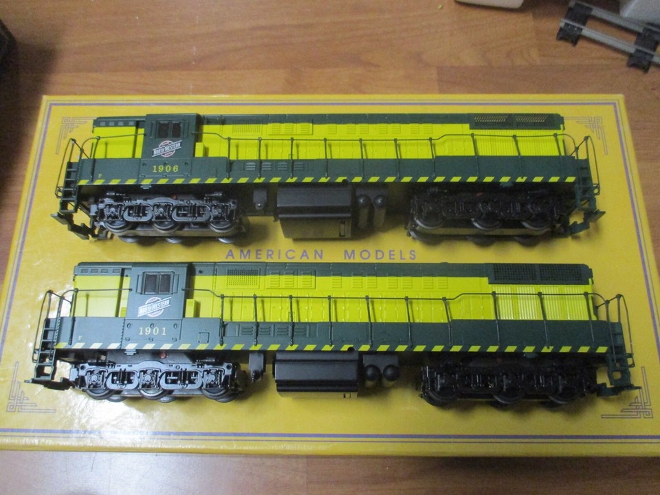Amer Models C&NW Trainmaster Diesels 1901 1906 (3/2/25 10) Hirail AC | eBay