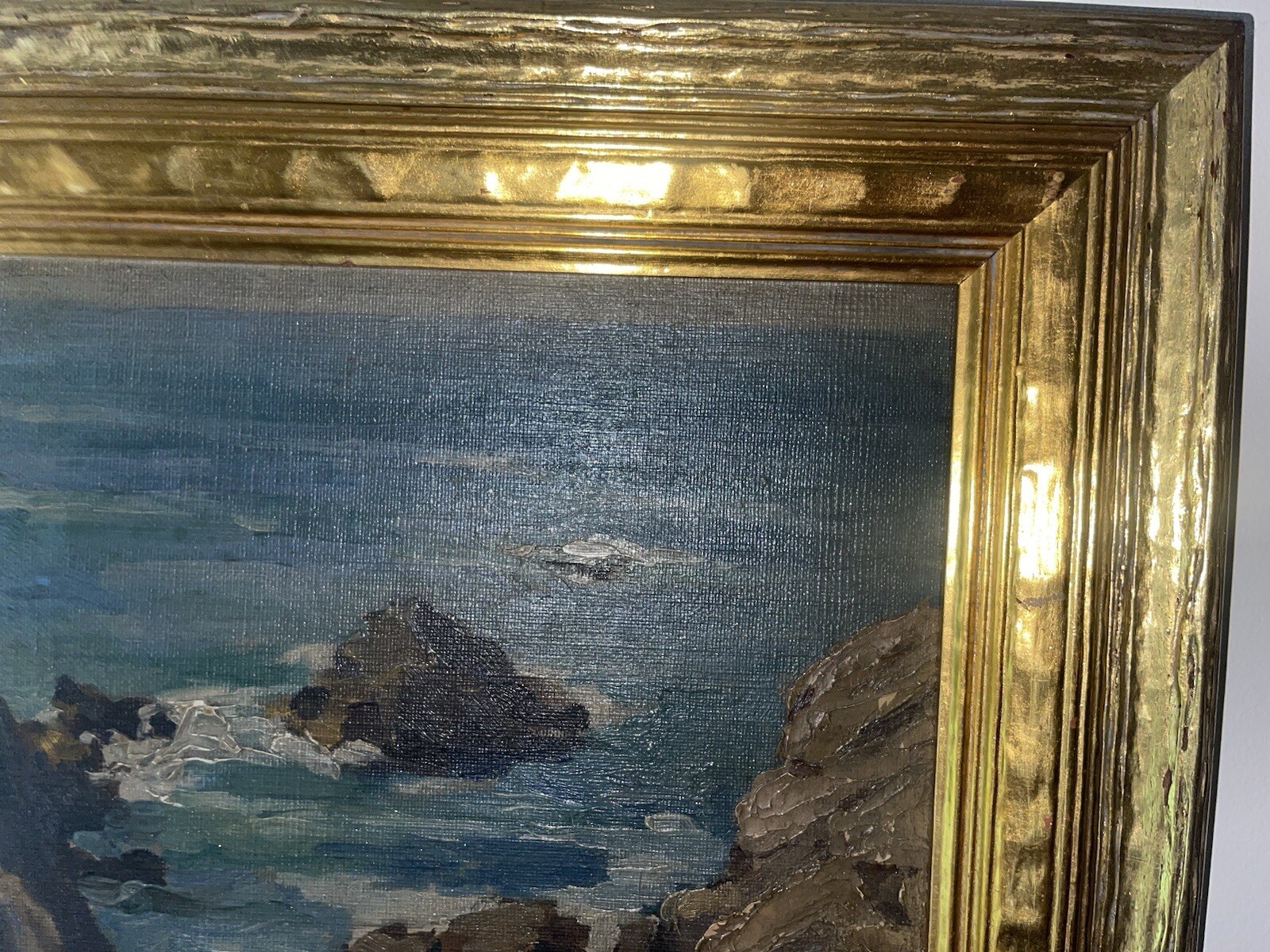 Isabel P. Cartwright Oil – “Carmel Highlands” California Seascape ...