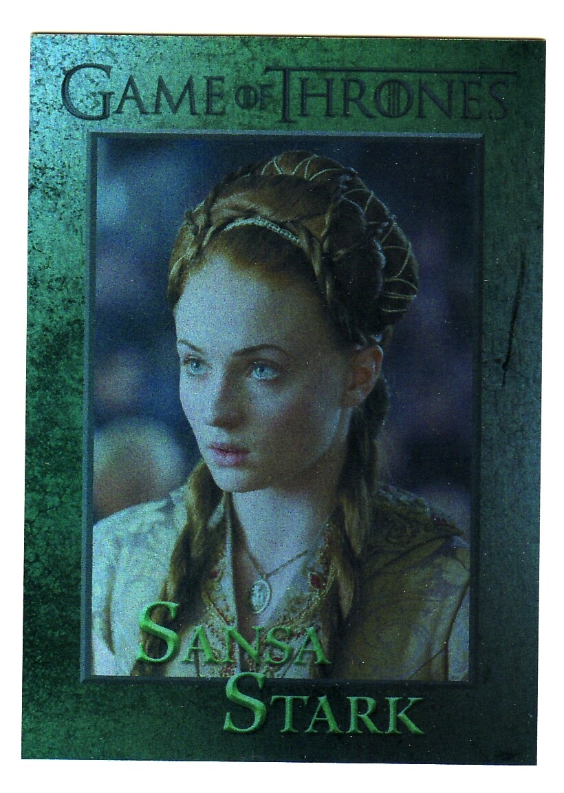 GAME OF THRONES SEASON 3 FOIL PARALLEL BASE CARD 31 SANSA STARK | eBay