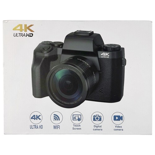 Saneen W05 Digital Camera 4K For Photography & Video 64MP WiFi Touch ...