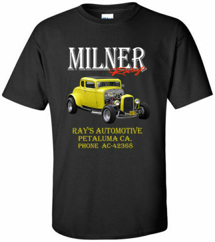 Milner's '32 Deuce Coupe American Graffiti RACING men's t-shirt S-5XL ...