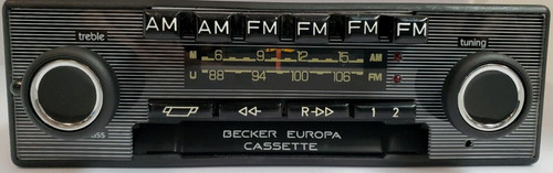 Becker Europa Cassette w Bluetooth streaming and Classic Pinstripe ...