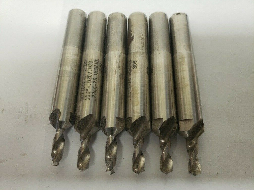 MOHAWK TOOL DRILL & COUNTERSINK COMBO. .2344 Dia.. 1/2 SHANK | eBay