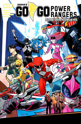 SABANS GO GO POWER RANGERS FOREVER RANGERS #1 CVR A DAN MORA 1ST PRINT ...