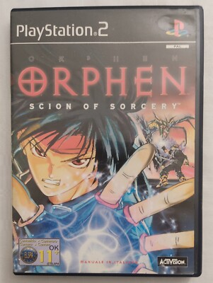 Orphen Scion of Sorcery - (Sony PlayStation 2, 2000) PS2 (ITA ...