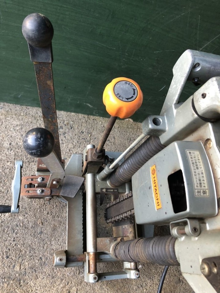 Hitachi Chain Mortiser CB-20A Single Phase 100V 50/60HZ USED Operation ...