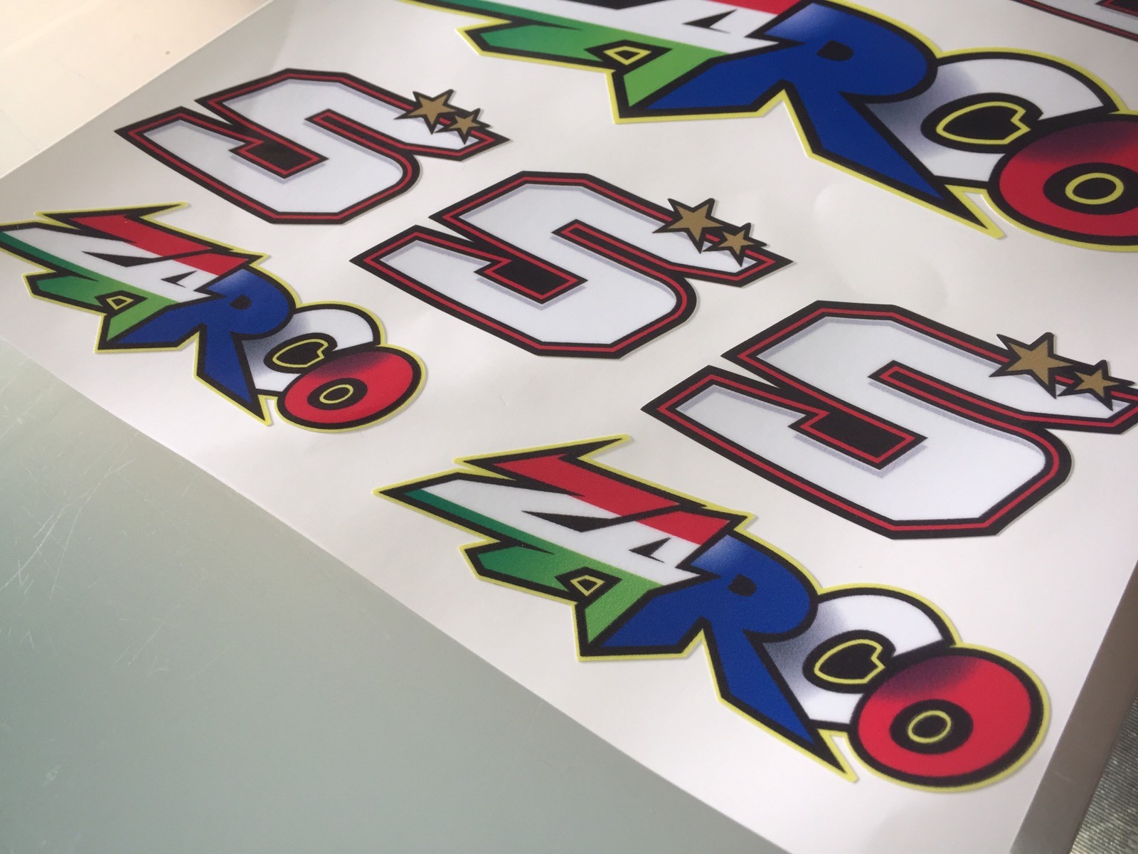 Johann Zarco #5 Stickers Decals - Sticker kit (A4 Size) (9 Stickers ...