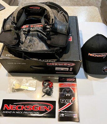NecksGen REV Size Medium 3" NG21 Racing Head and Neck Restraint ...