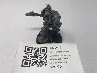 Warhammer 40,000 Leviathan Librarian in Terminator Armour EGD-15 | eBay