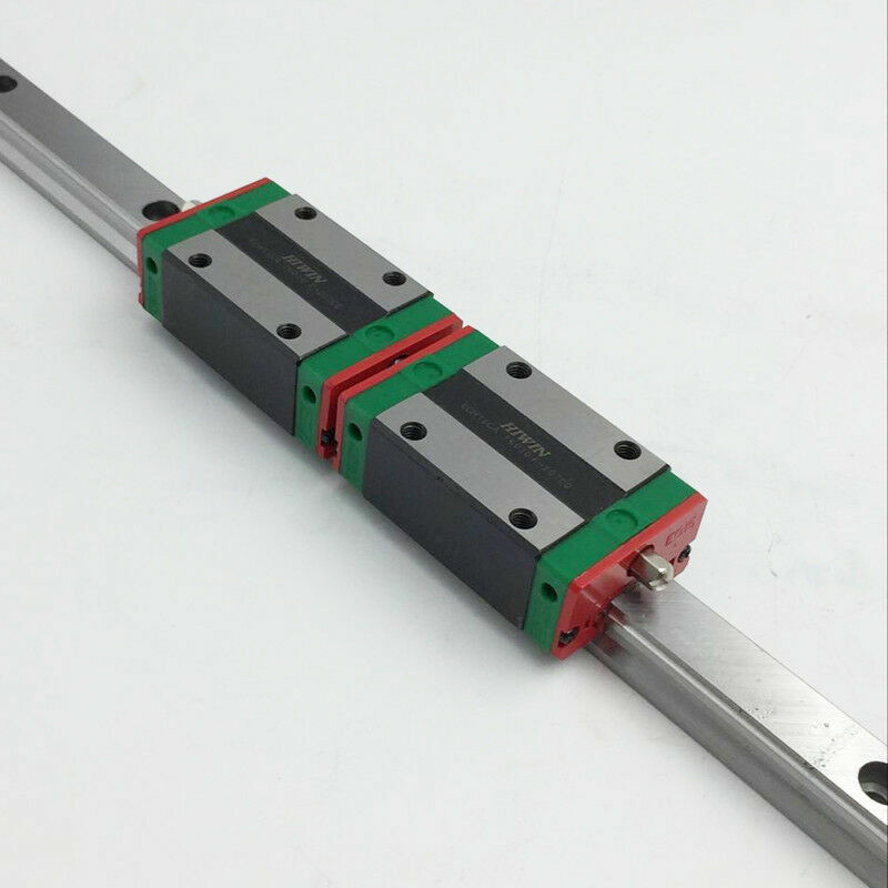 CNC Router HIWIN HGR20 HGH20 Linear Guide Rail & 2pc HGH20CA HGW20CC ...