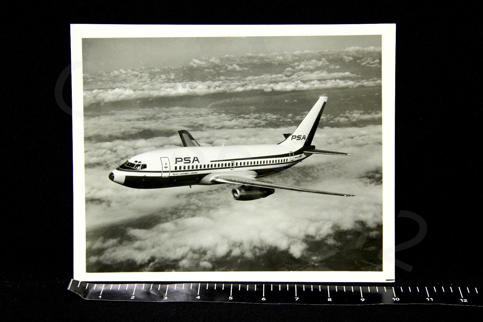 PSA Original Vintage 737 In Flight Photograph Pacific Southwest ...