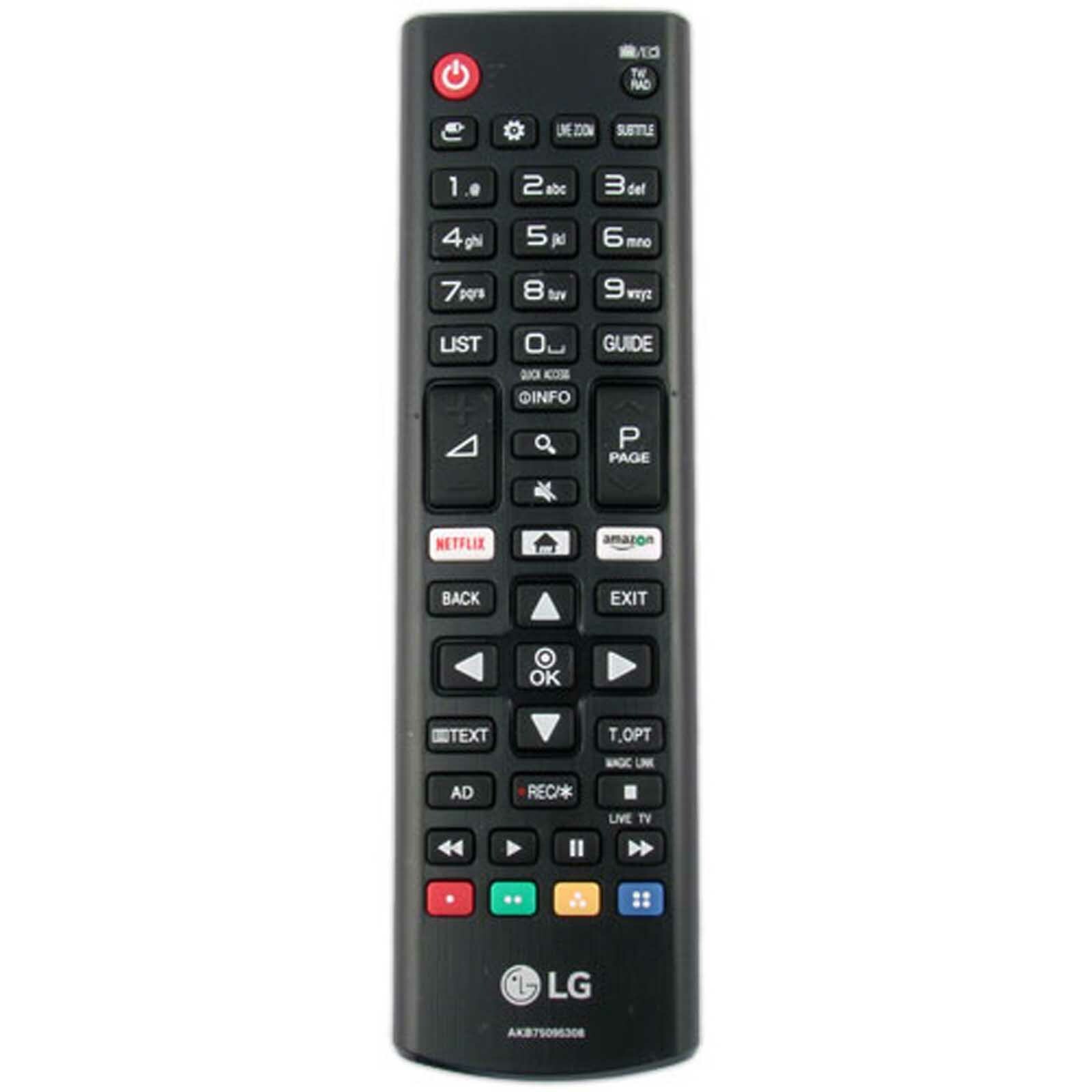 Genuine Remote Control For LG 28 Inch 28TL520S-PZ Smart HD Ready LED TV ...