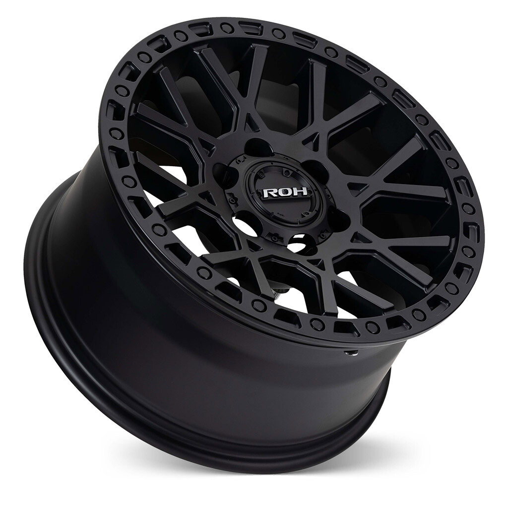17" ROH Crawler 17x9 6/139.7 25P Matte Black Suit Hilux Ranger Triton ...