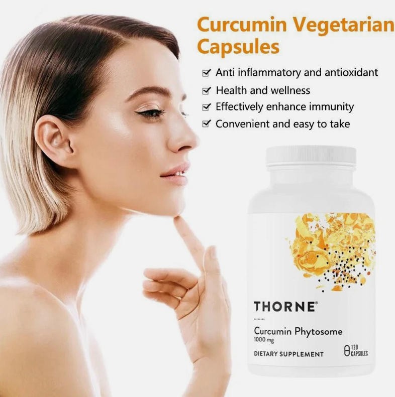 Fast Shipping UK Curcumin Phytosome (Meriva) 1000mg 120 Capsules Thorne ...