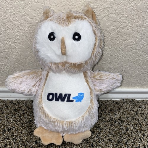 10” Soft Brown Owl Plush Stuffed Animal Toy | eBay