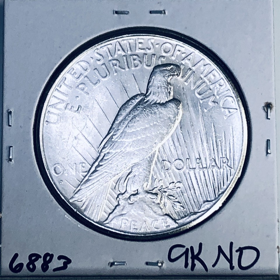 1926 S PEACE SILVER DOLLAR HI GRADE GENUINE U.S. MINT RARE KEY COIN ...