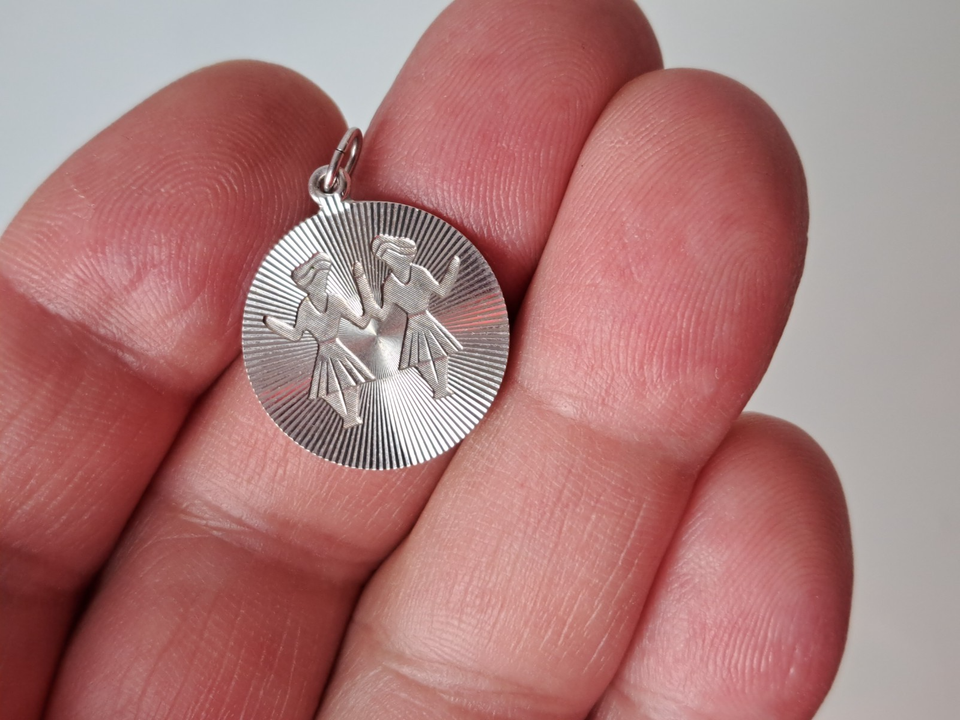 Nice Chain Pendant, Zodiac Sign: Gemini, 835 Sterling Silver | eBay ...