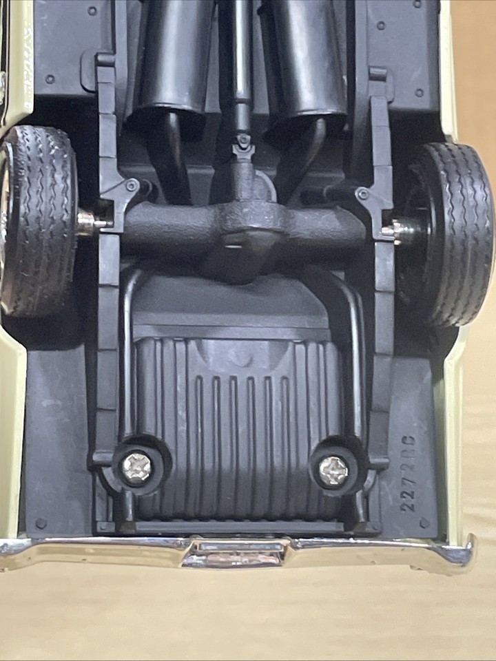 AMT Ertl 1966 Ford Fairlane GT Light Yellow Dealer Promo Model Car 1993 ...