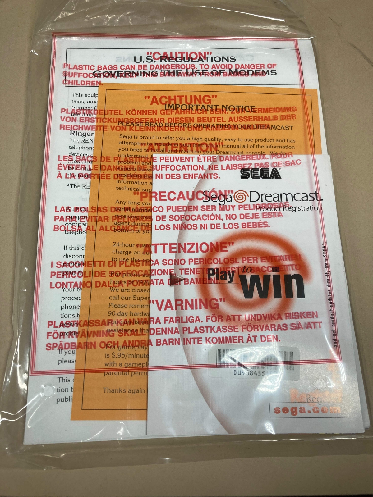 SEGA Dreamcast Launch Edition Home Console - White for sale online | eBay