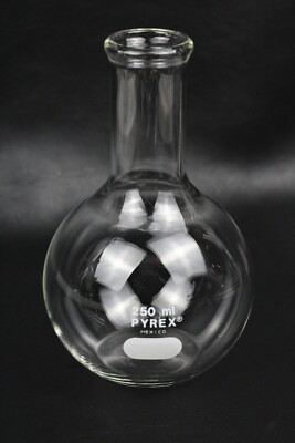 Lab Glassware - Flat Bottom Long Neck