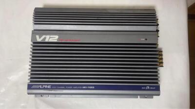 Alpine MRV-F400 Car Amplifier V12 4/3/2 Channel Power Amp Operation ...