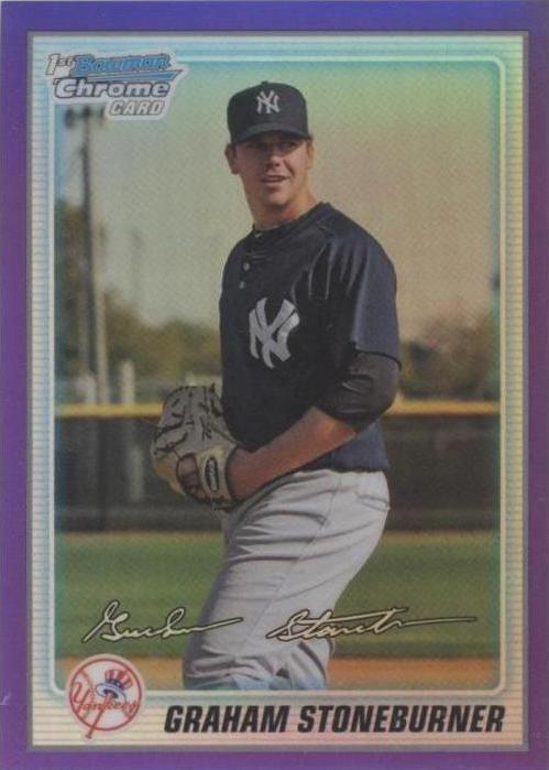 2010 Bowman Chrome - Prospects Graham Stoneburner #BCP208 Purple ...
