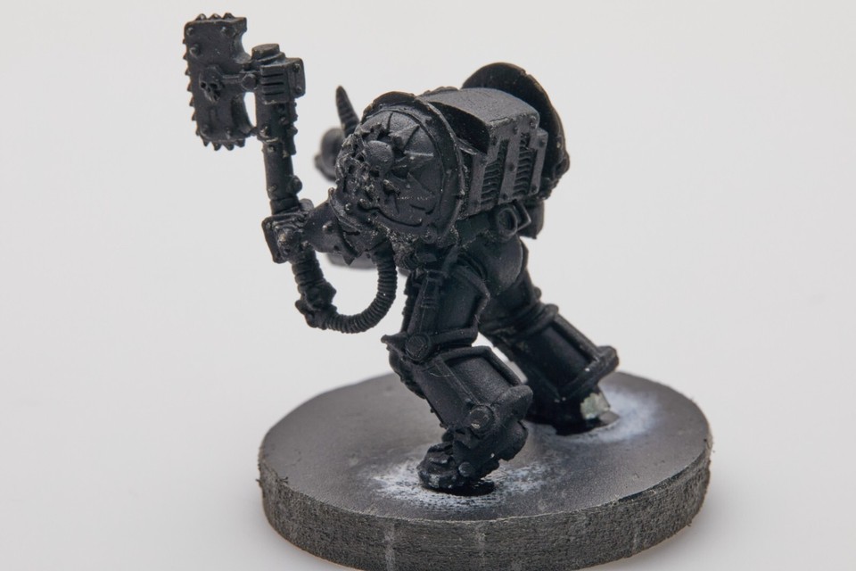 Classic Warhammer 40k Chaos Space Marine Terminators 1989 Metal ...
