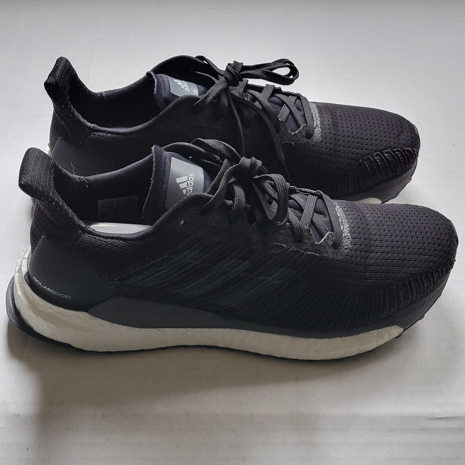 Adidas Mens Solar Boost 19 Running Shoes Size 7 Black… - Gem